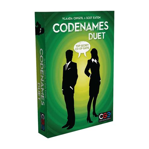 Codenames Duet Board Game All Rolled Up