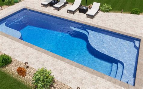 Latham Ariel 16 Fiberglass Pool Swimming Pools
