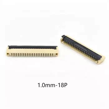 1 0 Flip Lock Type Fpc Connector Smt 18pins 1 0mm Pitch Fpc Connectors For Pcb Buy Fpc