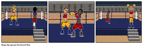 Boxning Story Storyboard Por Sv Examples
