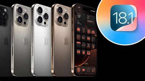 Ios 18 1 हुआ रिलीज इन Iphones में मिलेंगे Apple Intelligence फीचर्स Ios 18 1 Release Today