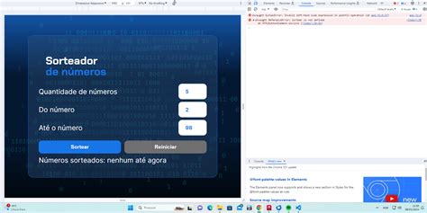 Dúvida Erro na Console Lógica de programação praticando com desafios Solucionado