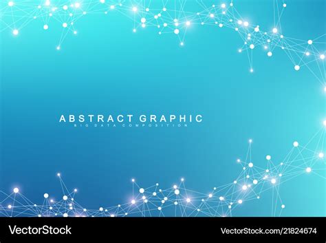 Big Data Visualization Artificial Intelligence Vector Image