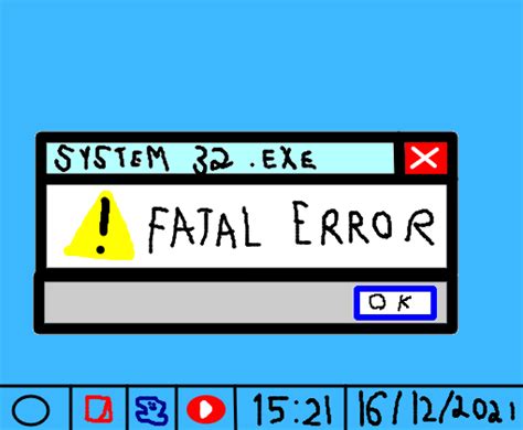 Fatal Error Desenho De Rieever Gartic