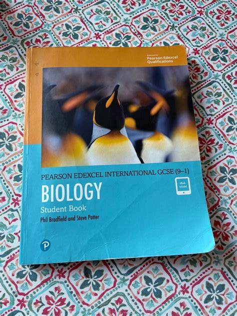 Pearson Edexcel Igcse Biology Triple Science Biology Textbook Hobbies And Toys Books