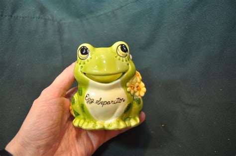 The Allee Willis Museum Of Kitsch Froggie Egg Separator