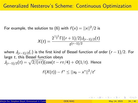 Nips Paper Review 2014 A Differential Equation For Modeling Nesterovs