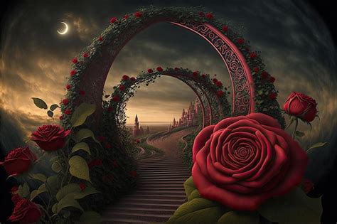 Premium Photo Rose Garden