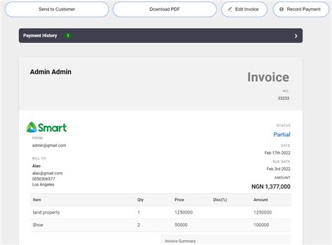 Github Jamesoyannasmart Invoice Landing Page A Landing Page For Smart Invoice A Fullstack