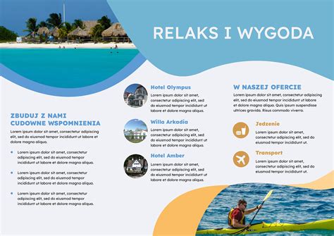 Zaprojektuj Ulotkę Reklamową Dla Biura Podróży Oferującego Wakacje W Kenii