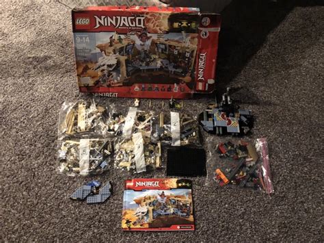 LEGO NINJAGO SAMURAI X Cave Chronicles 70596 Set Partially Sealed Constructed EUR 54 00