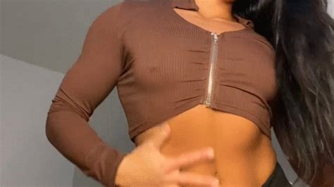 twerking and stripping for you muscle girl fully nude ass bouncing glutes control booty