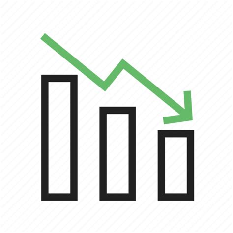 Arrow Business Chart Down Graph Market Stock Icon Download On Iconfinder
