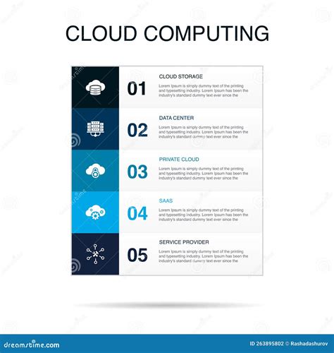 Cloud Storage Data Center Private Stock Vector Illustration Of Website Element 263895802
