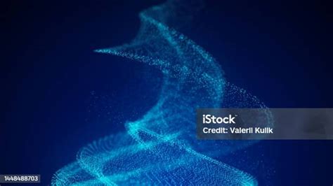 먼지 입자의 소용돌이 파란색 배경에 소용돌이의 그림입니다 공중 부양의 효과 역동적이고 폭발적인 파도 빅 데이터 3d 렌더링 0명에 대한 스톡 벡터 아트 및 기타 이미지