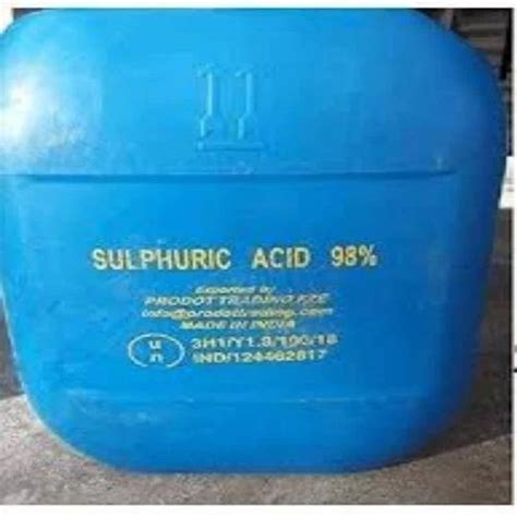 Sulphuric Acid Liquid For Industrial Laboratory At Rs 6000 In Surat