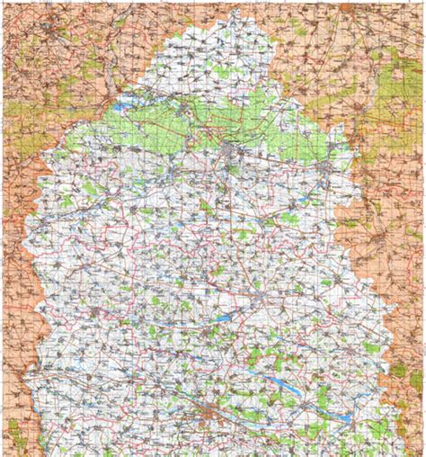 Топографическая карта Хмельницкой области Карта генштаба Хмельницкой области Ua Maps Все