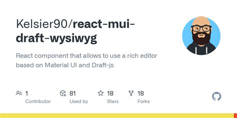 Github Kelsier90react Mui Draft Wysiwyg React Component That Allows To Use A Rich Editor