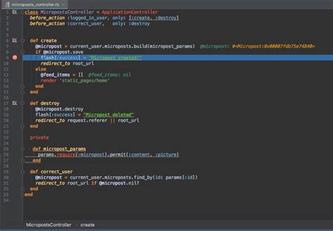 Rubymineのデバックとpryデバックの違い