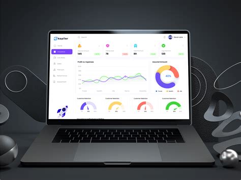 Insurance Performance Dashboard 5 Images Behance