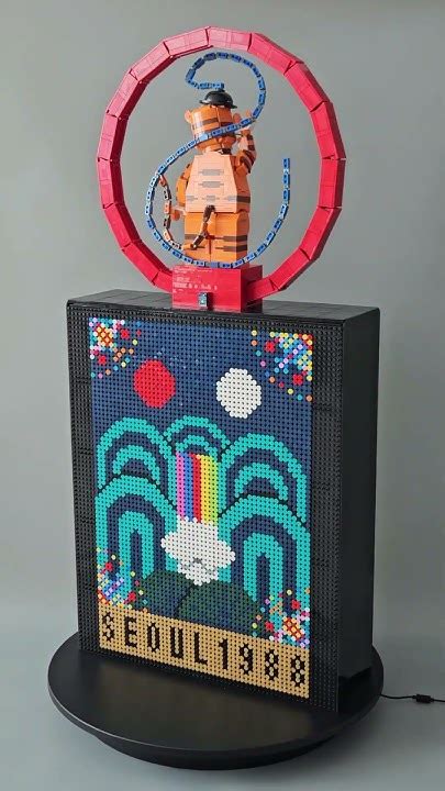 [레고 창작] Seoul 1988 Part I 서울올림픽 마스코트 호돌이 엠블럼 포스터 Youtube