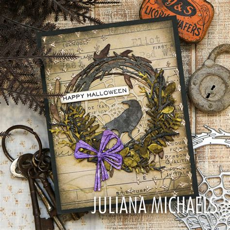 Sizzix Thinlits Die Set 14pk Vault Foliage Wreath By Tim Holtz