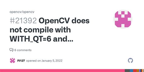 OpenCV Does Not Compile With WITH QT 6 And WITH FFMPEG ON Issue