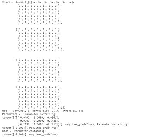 Pytorch Nnconv2d