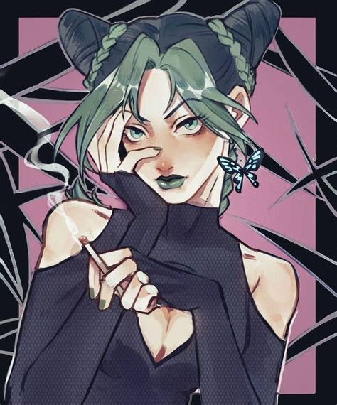 Fanart Jolyne Kujo I Coloured The Next Piece By The Wonderful Euclase