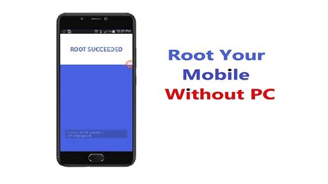 how to root android mobile without pc one click youtube