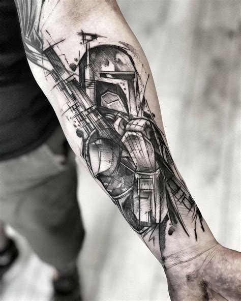 Pin By Jaaps On Tattos Star Wars Tattoo Mandalorian Tattoo Star