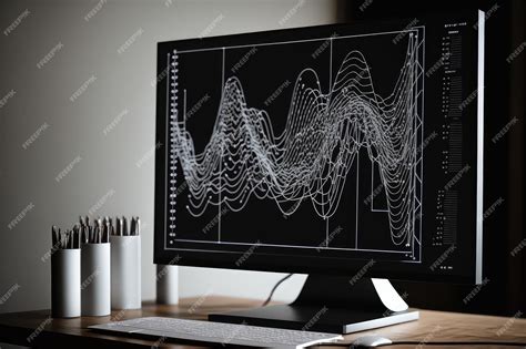 Premium Ai Image Genetic Programming Algorithm Creating Series Of Lines And Shapes On Computer