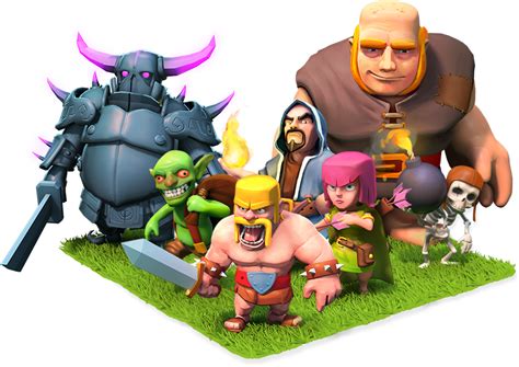 Clash Of Clans Troops Game Characters Fantasy Warriors Png
