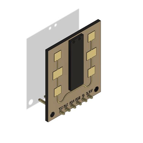 stl file dfrobot mmwave radar sensor sen0395 model・design to download
