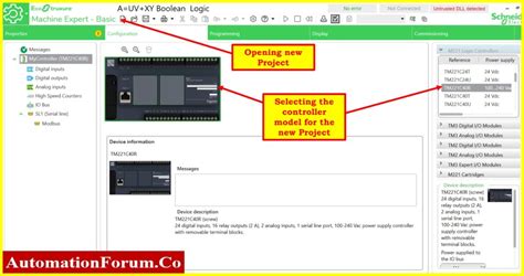 Step By Step Procedure For Creating A Ladder Diagram From Logic With Schneider Electric