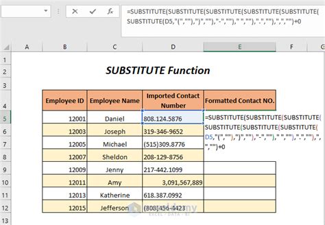 How To Use Phone Number Format In Excel 8 Examples