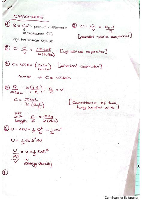 SOLUTION Capacitance Physics Studypool
