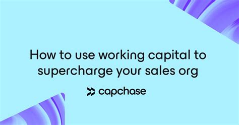 Przemek Gotfryd On Linkedin How To Use Working Capital To Supercharge