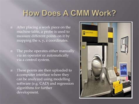 Co Ordinate Measuring Machine Ppt