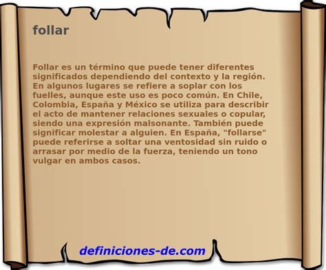 Significado De Follar