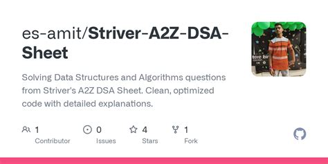 Github Es Amitstriver A2z Dsa Sheet Solving Data Structures And Algorithms Questions From