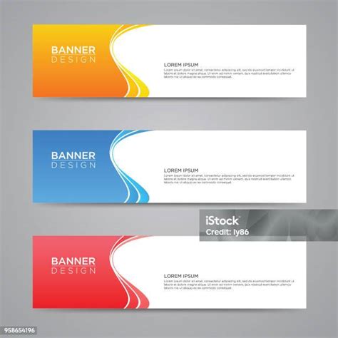 배너입니다 디자인 0명에 대한 스톡 벡터 아트 및 기타 이미지 0명 공란 기업 재무와 산업 Istock