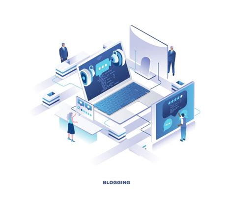 Isometric Computer Lab Classroom Royalty Free Vector Image