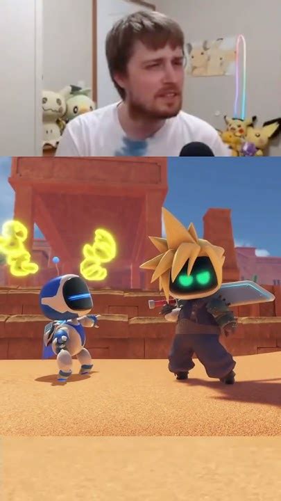 Cloud And Sephiroth In Astro Bot Ff7 Ps5 Astrobot Goty Youtube