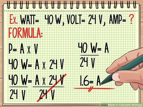 Ways To Calculate Wattage WikiHow