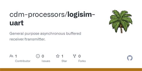 Github Cdm Processorslogisim Uart General Purpose Asynchronous Buffered Receivertransmitter