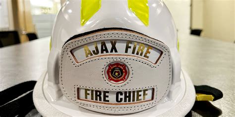 Ajax Fire Announces Winner Of Fire Chief For A Day Contest Town Of Ajax