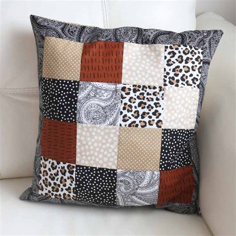 How To Make A Patchwork Cushion The Easy Way TREASURIE