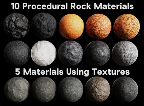Rock Generator Geometry Nodes 3d Model Cgtrader
