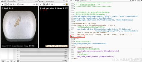Halcon案例classifypilldefectsdeeplearning1preprocesshalcon图像分类实例